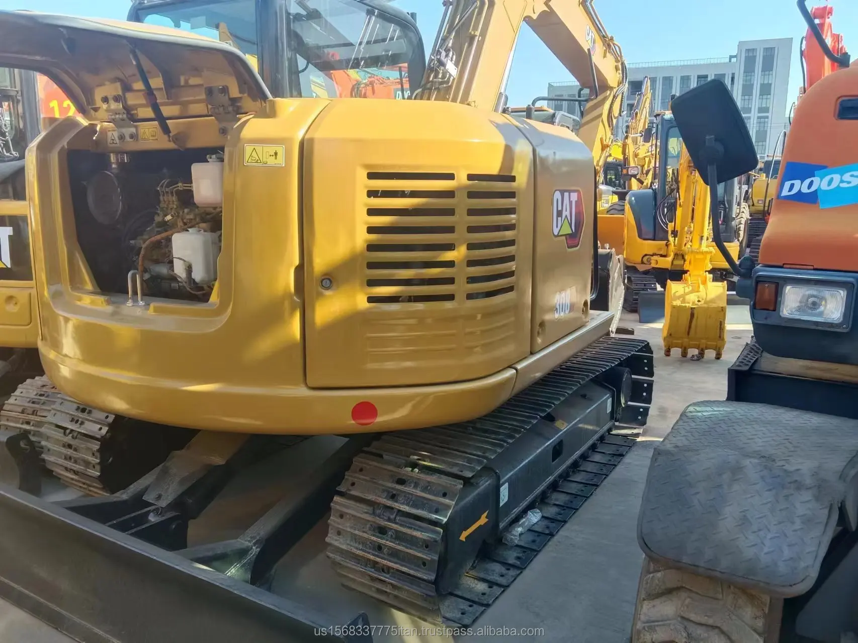 Used Original CAT 308 Excavator 8 Ton Caterpillar 2023 Year Second-hand ...