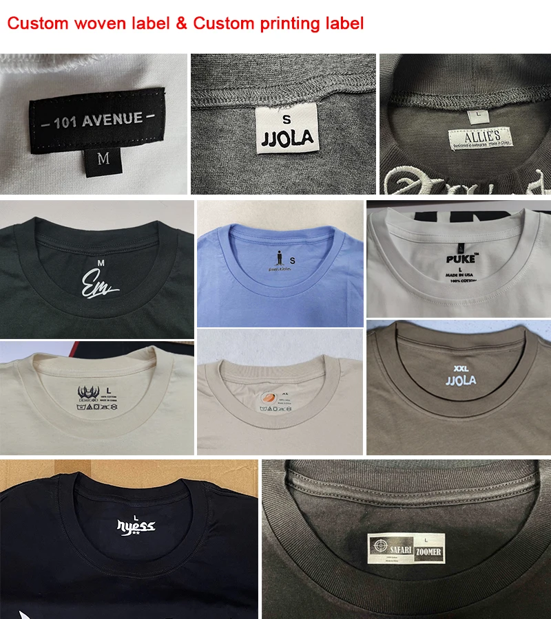 Custom Heavyweight T-Shirts - 300gsm Thick & Oversized