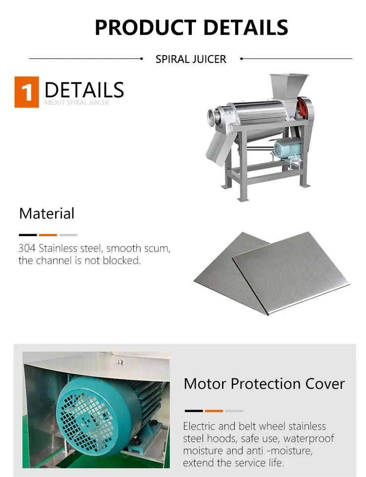 Food Factory Fruit Vegetable Machine - Puree & Juice Maker