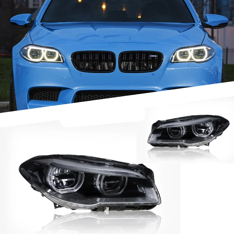 Car Lights for bmw f10 facelift headlight 2010-2016 LED Head Lamp ...