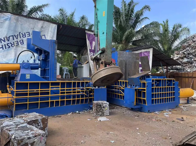 Metal Compactor Machine Scrap Metal Recycling Baler Machine| Alibaba.com