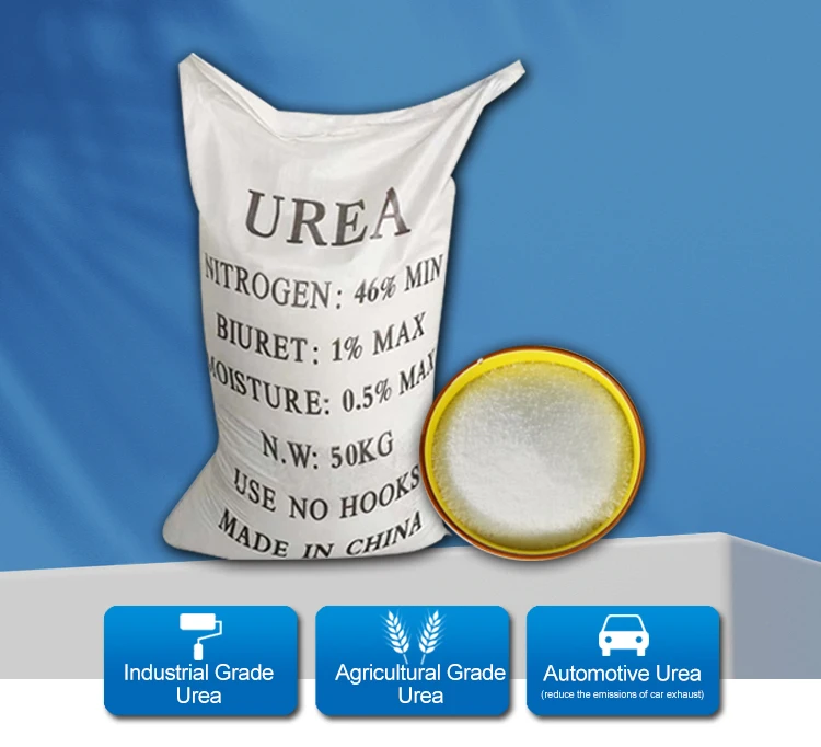 Agriculture Nitrogen Fertilizer Urea 46 Prilled Granular 46-0-0/urea 46 ...