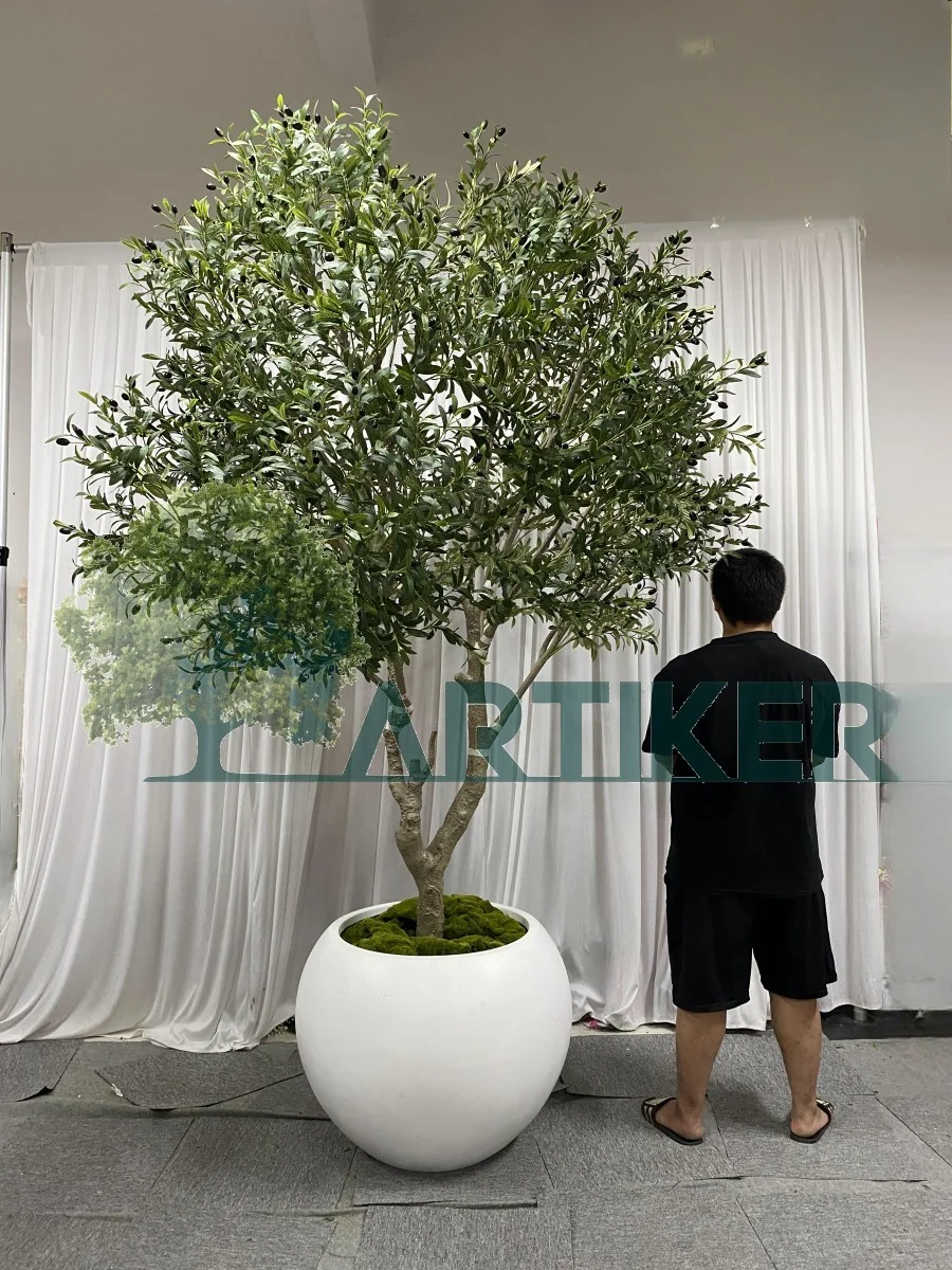280CM Artificial Olive Tree - High Simulation Indoor Decor