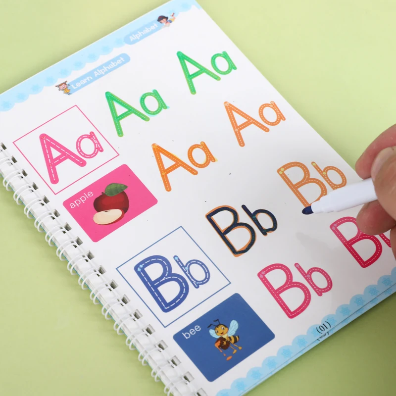 Pen Control Tracing Book Kindergarten Kids Pen Writing And ...