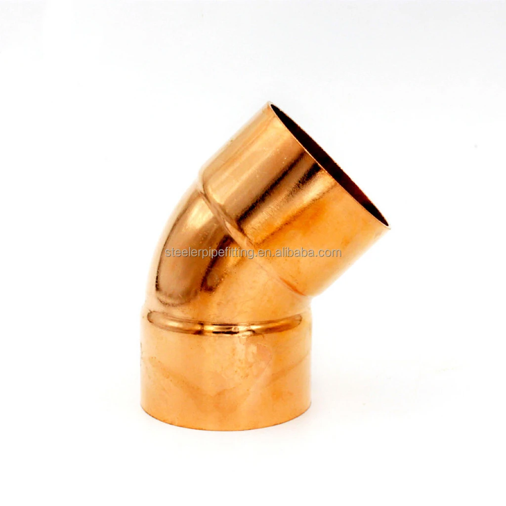 Sanitary Copper Double-socket Pipe Elbow Joint Pipe Fitting - Buy ...