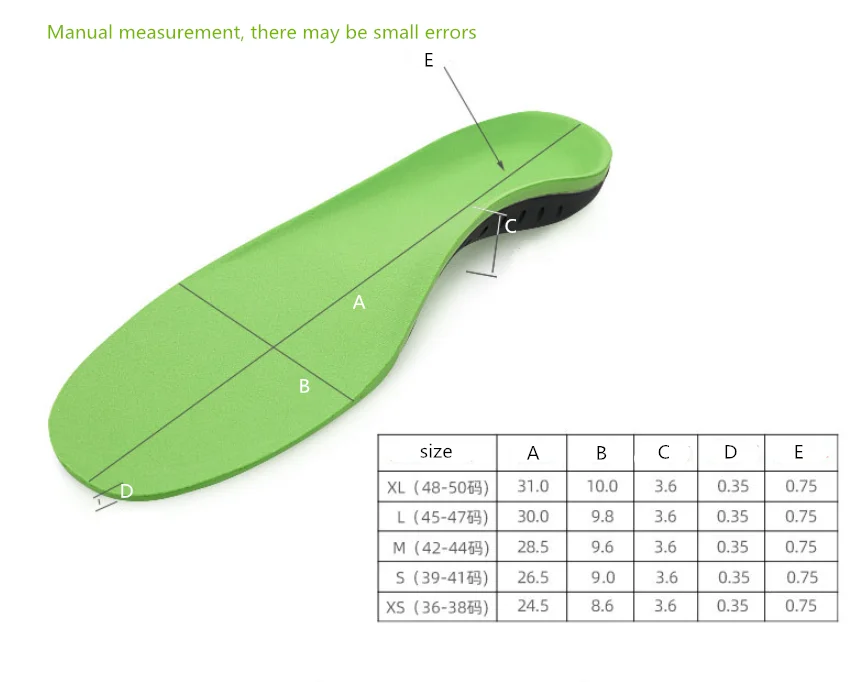 Arch Correction Orthopedic Foot Arch Insole Supporting Insole - Buy ...