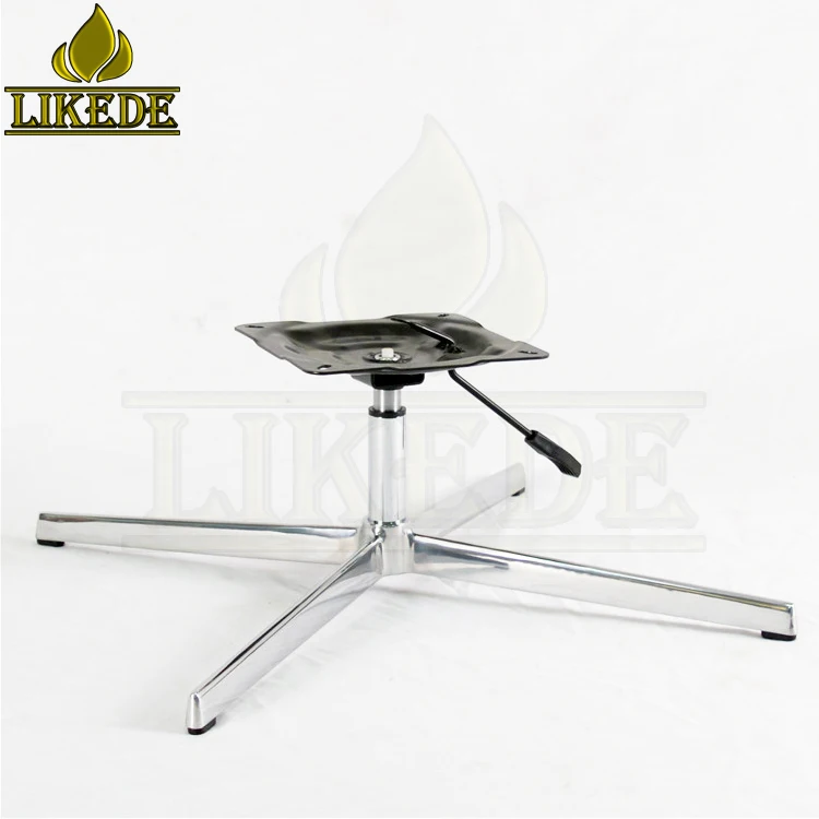 Aluminum 4-Leg Chair Base with Standard Seat Plate | OEM Swivel Chair ...