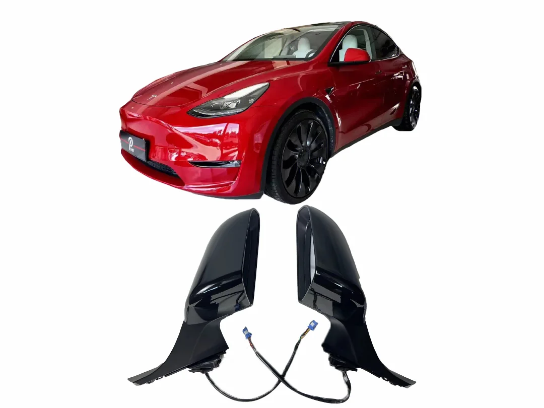 Car Part For Tesla Model Y Left Door Side Mirror For Model Y 1495587-00 ...