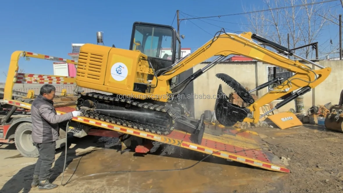 Mini Japan Hitachi 70 Used Excavator 7 Ton Original Paint Cheap Price ...