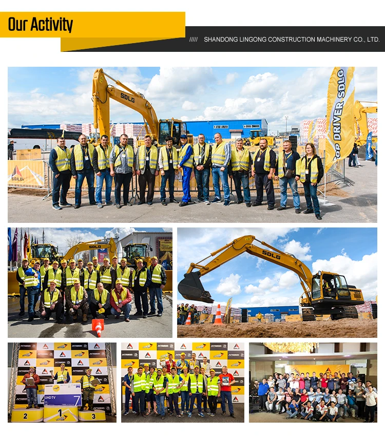 SDLG RS8140H Exclusive Configuration Vibratory Rollers Soil Compactor ...