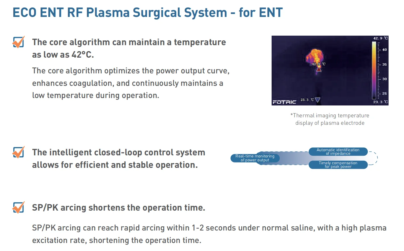 Ent Tonsillectomy Radiofrequency Plasma Surgery System Coblator Ii For ...