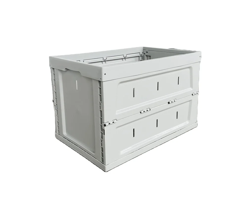 Plastic Logistics Stacking Storage Moving Collapsible Storage Box ...