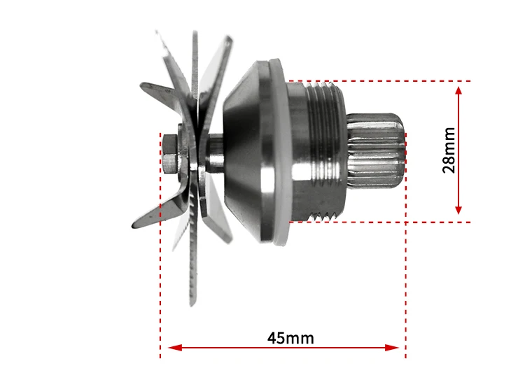 CKD BLENDER SILVER CREST - Durable Stainless Steel Blades