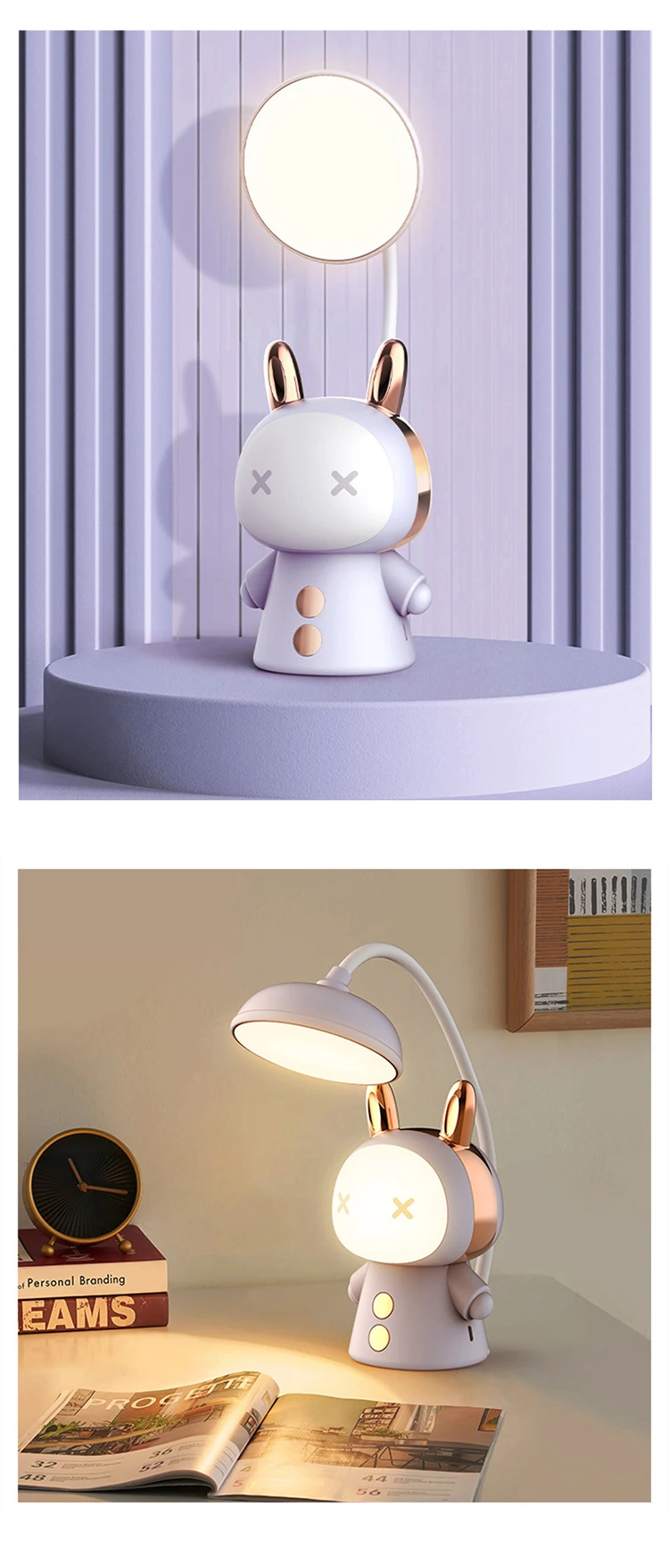 Cartoon Led Table Lamp,Learning Eye Protection Table Lamp,Night Light ...