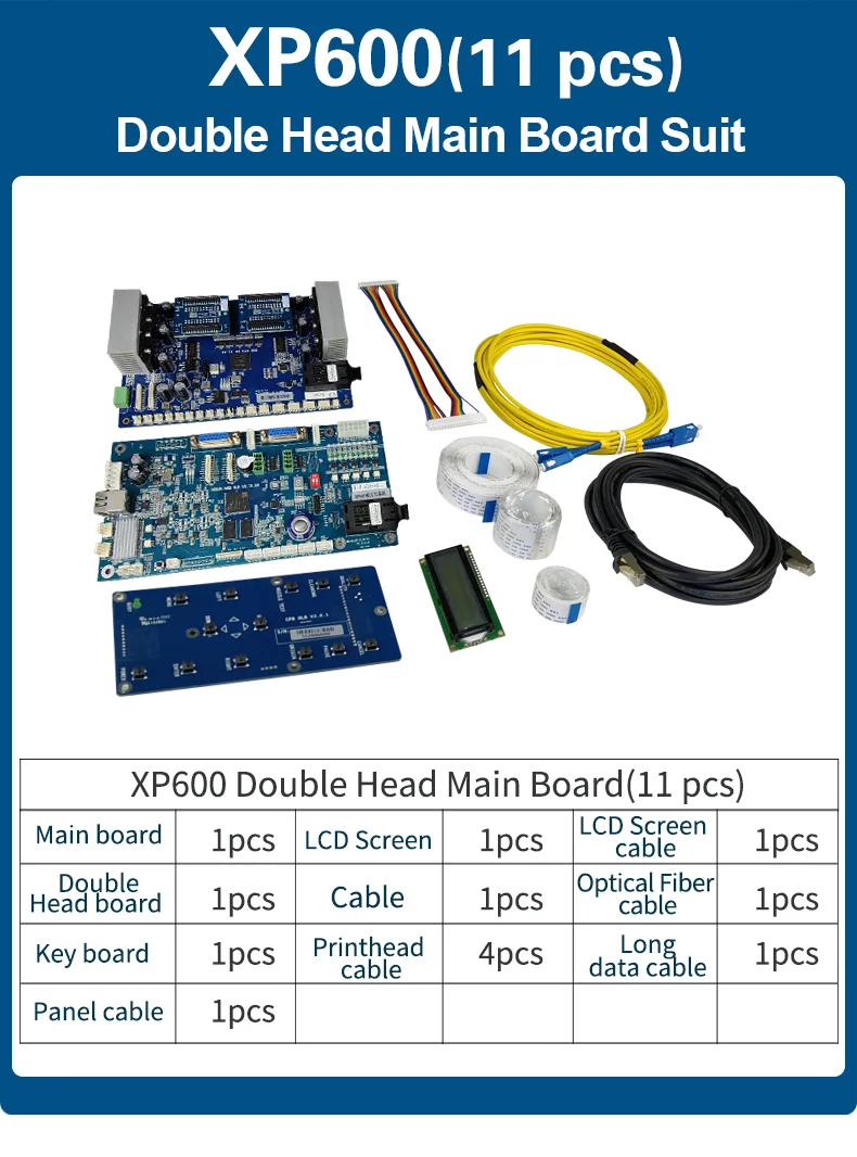 Hot Sales Eco Solvent Printer Xp600 Printhead Board Double Head Print ...