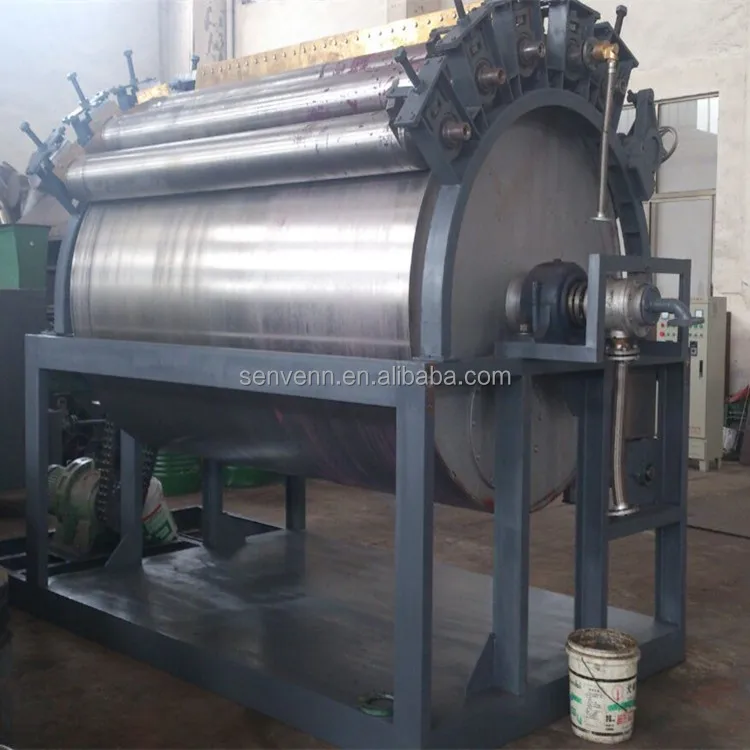 Cereals Based Slurry Drum Rolling Flaker Dryer Machines