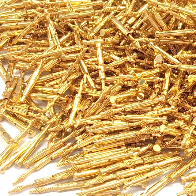 Pogo Pin Bending Connector Plunger Pad Locking Double Row Ingun Single ...