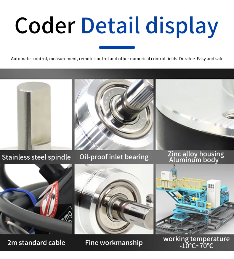 CHBG E6A2 Series Optical Encoders - Low Cost & High Performance