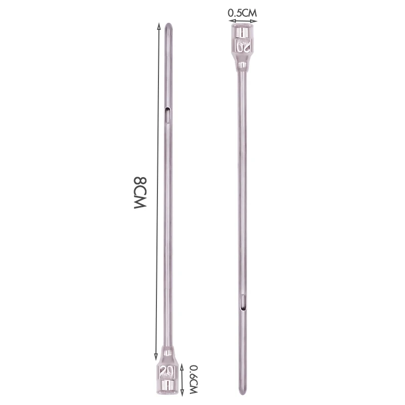Stainless Steel Dairy Cattle Udder Cannula Needle - 8cm, 2mm, Safe ...