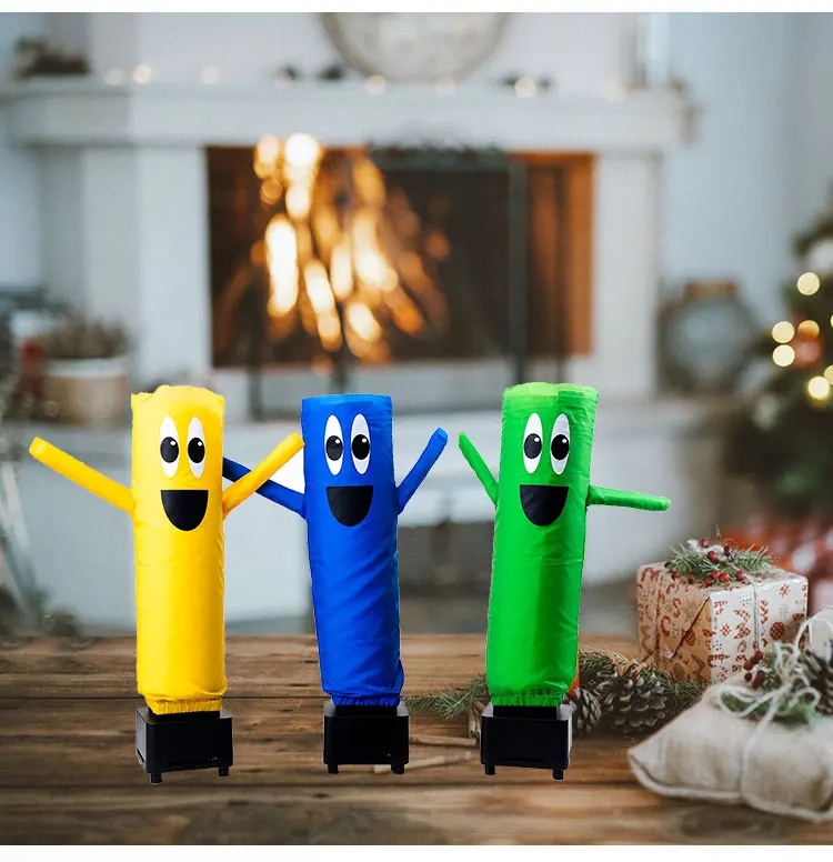 Cute Mini Desktop Air Dancer Waving Wind Dancer Tube Man Inflatable ...