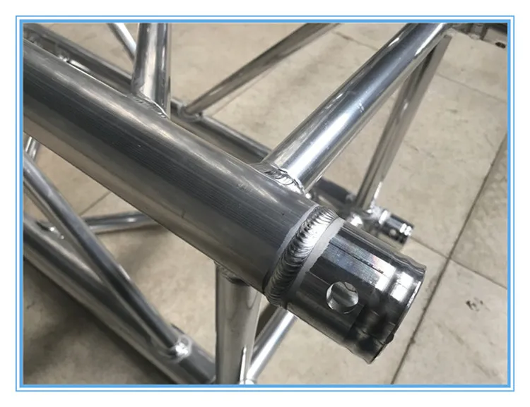 Custom Telescopic Truss Aluminum Stage Truss Rotating D Shape Booth ...