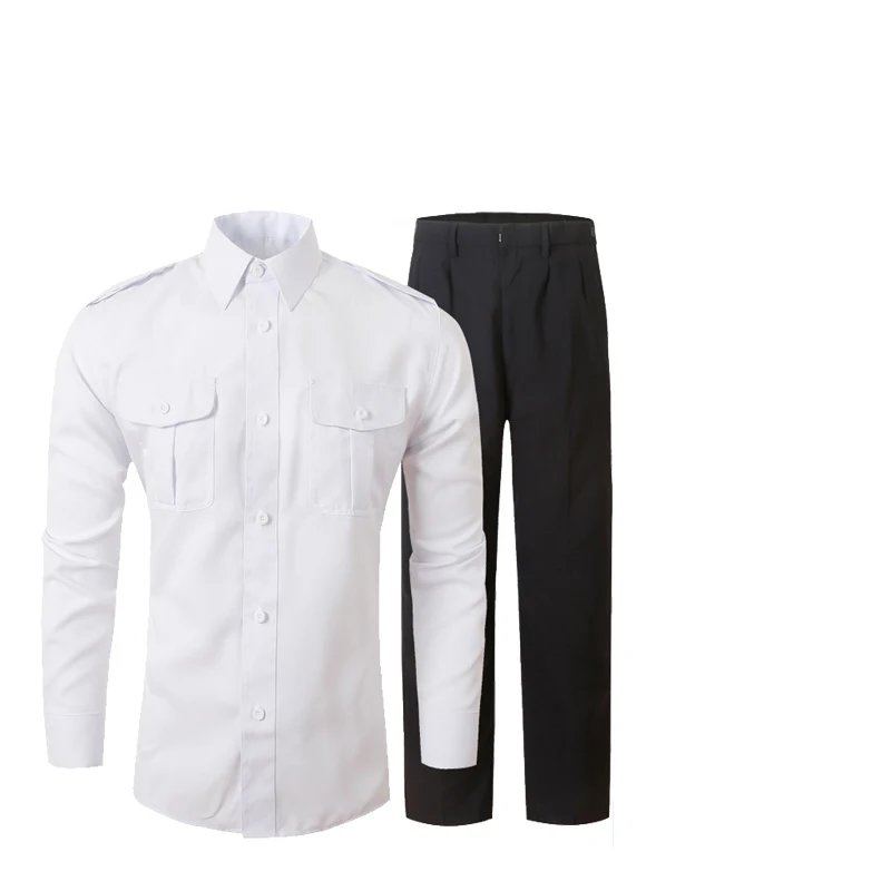 Alibaba.com: Blue ripstop security shirts, breathable polyester/cotton ...
