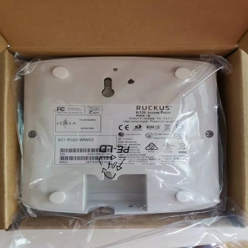 Ruckus R320 Dual Band 802.11ac Indoor Access Point 901-r320-ww02 - Buy ...