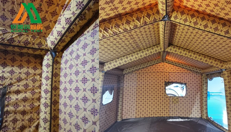 Two Rooms Arab Inflatables Air Tent - Outdoor Camping Tents