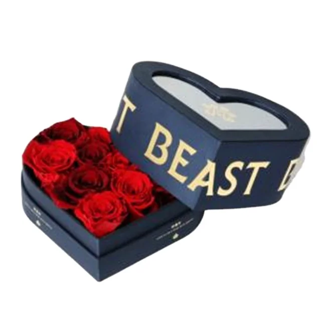 Custom Size Logo Recyclable Corrugated Cardboard Packaging Plant Flower ...