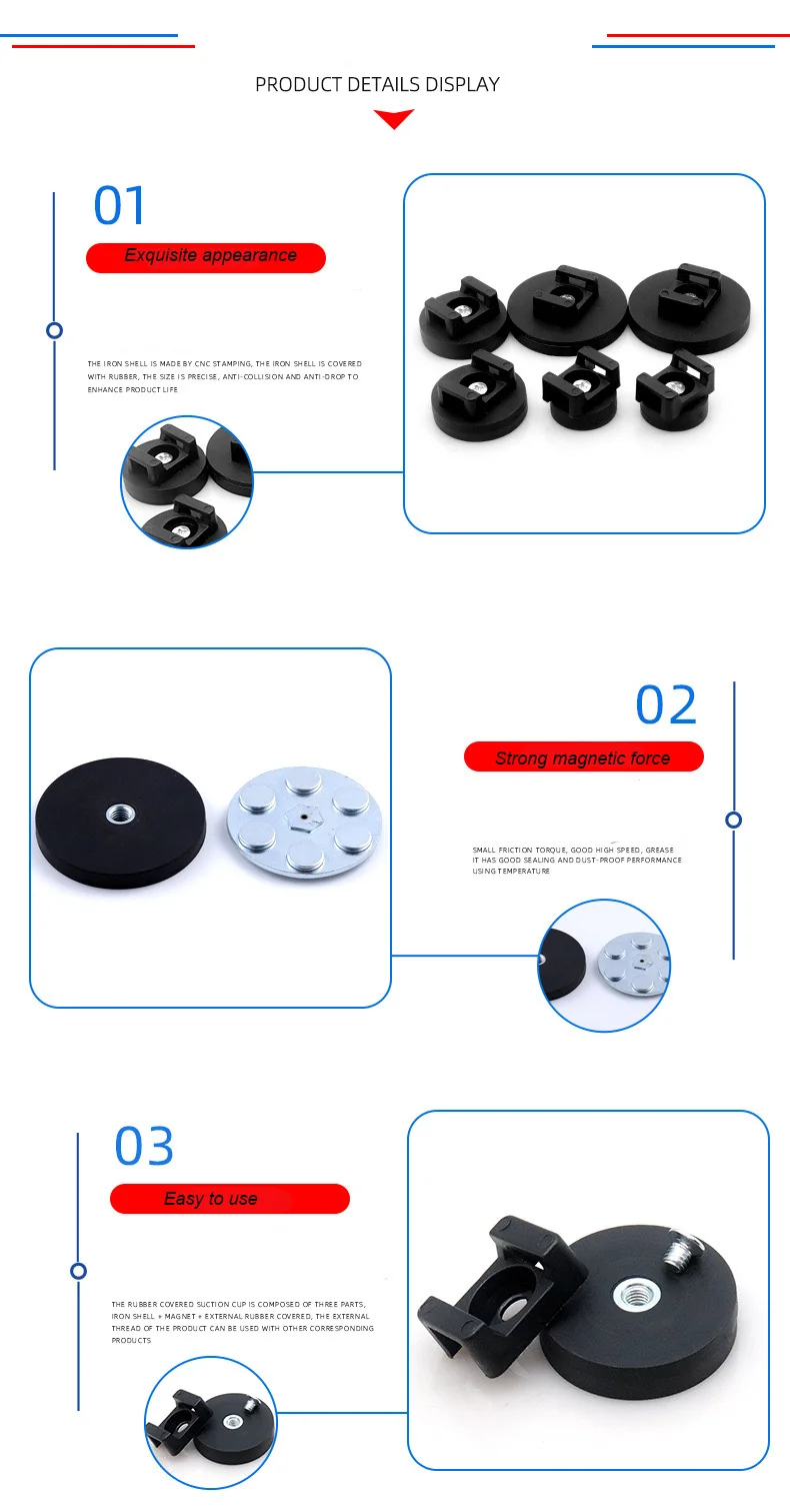 Saddle Magnet Magnetic Zip Tie Mount - Versatile Cable Holder