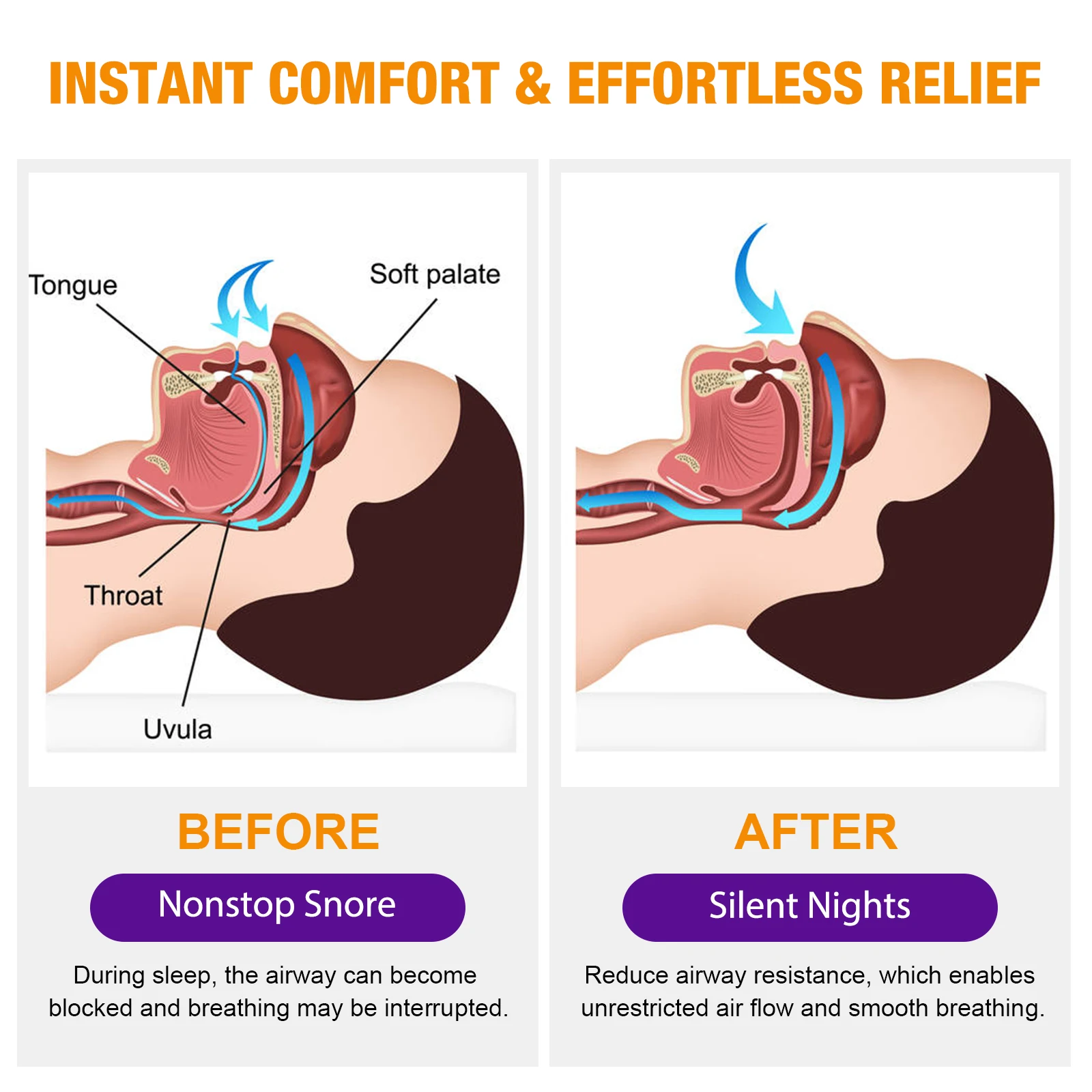 ELAIMEI Anti Snoring Relief - Natural Nasal Spray Solution