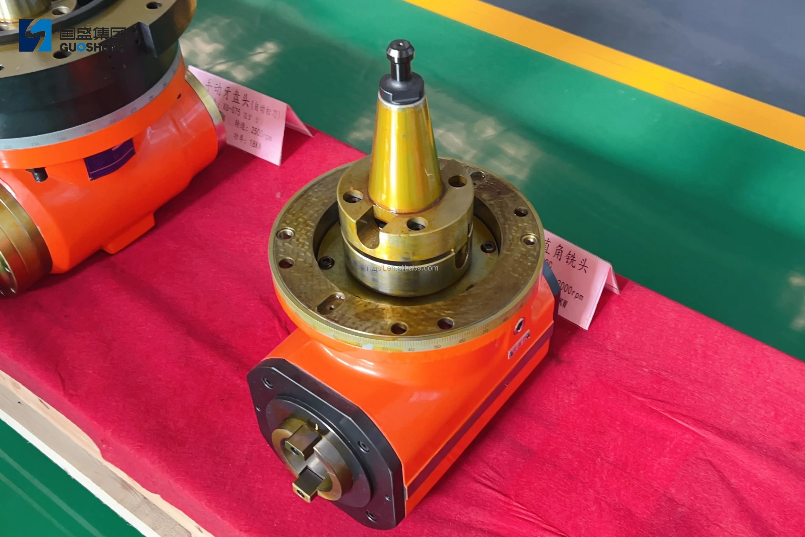 GS-AD80C GUOSHENG Manual Double-Sided Right Angle Milling