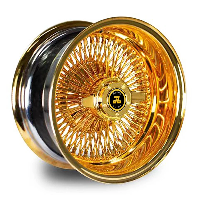 Jiangzao Custom Chrom Spoke Wire Wheel Knock Offs 14-24 Inch