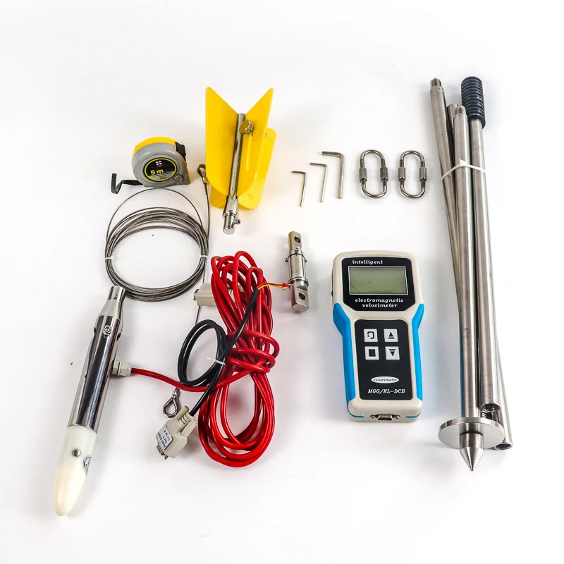 Velocity Measurement Open Water Portable Flow Meter For Stream - Buy ...