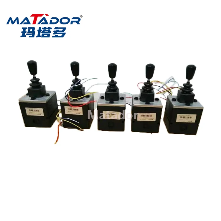Electrical Remote Control Levers Joystick for Danfoss PVRES and PVREL ...