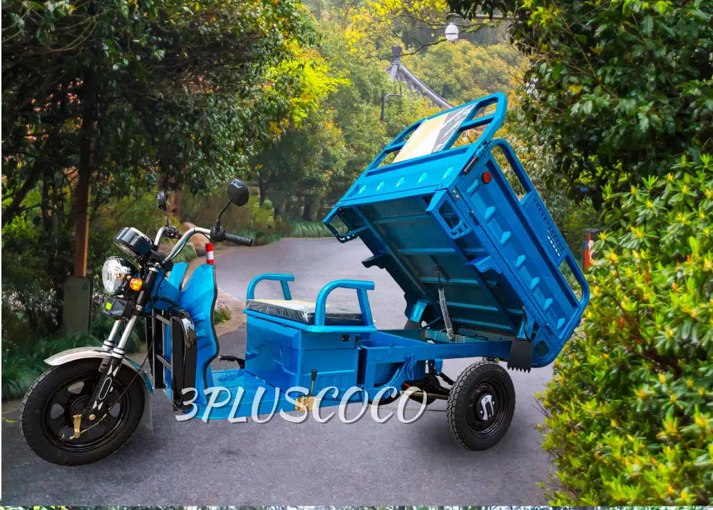 Eu Coc Eec Electric Cargo Tricycle E Scooters Trike With Windshield For ...
