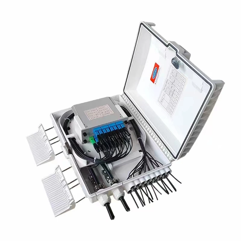 Outdoor Optical Fiber Distribution Box Fdb Nap Odp 16 Core Plc Splitter Fiber Optic Distribution ...