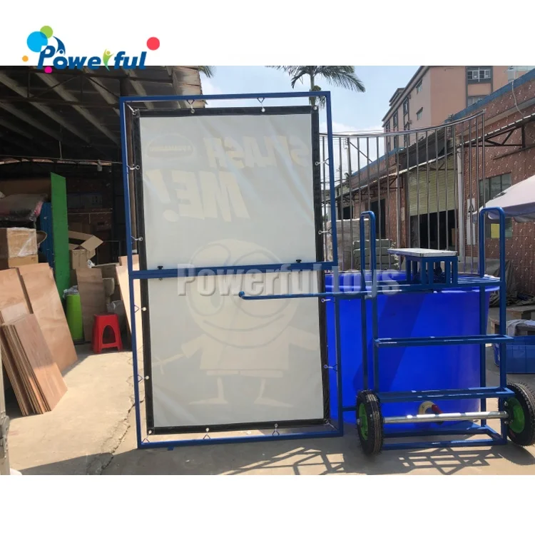 Plastic Water Dunk Tank Trampoline Park Party Game Dunk Tank For Sale ...