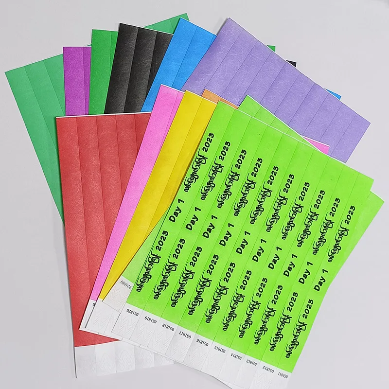 Kofei Promotional Printed Logo Swimming Pool Wrist Bands