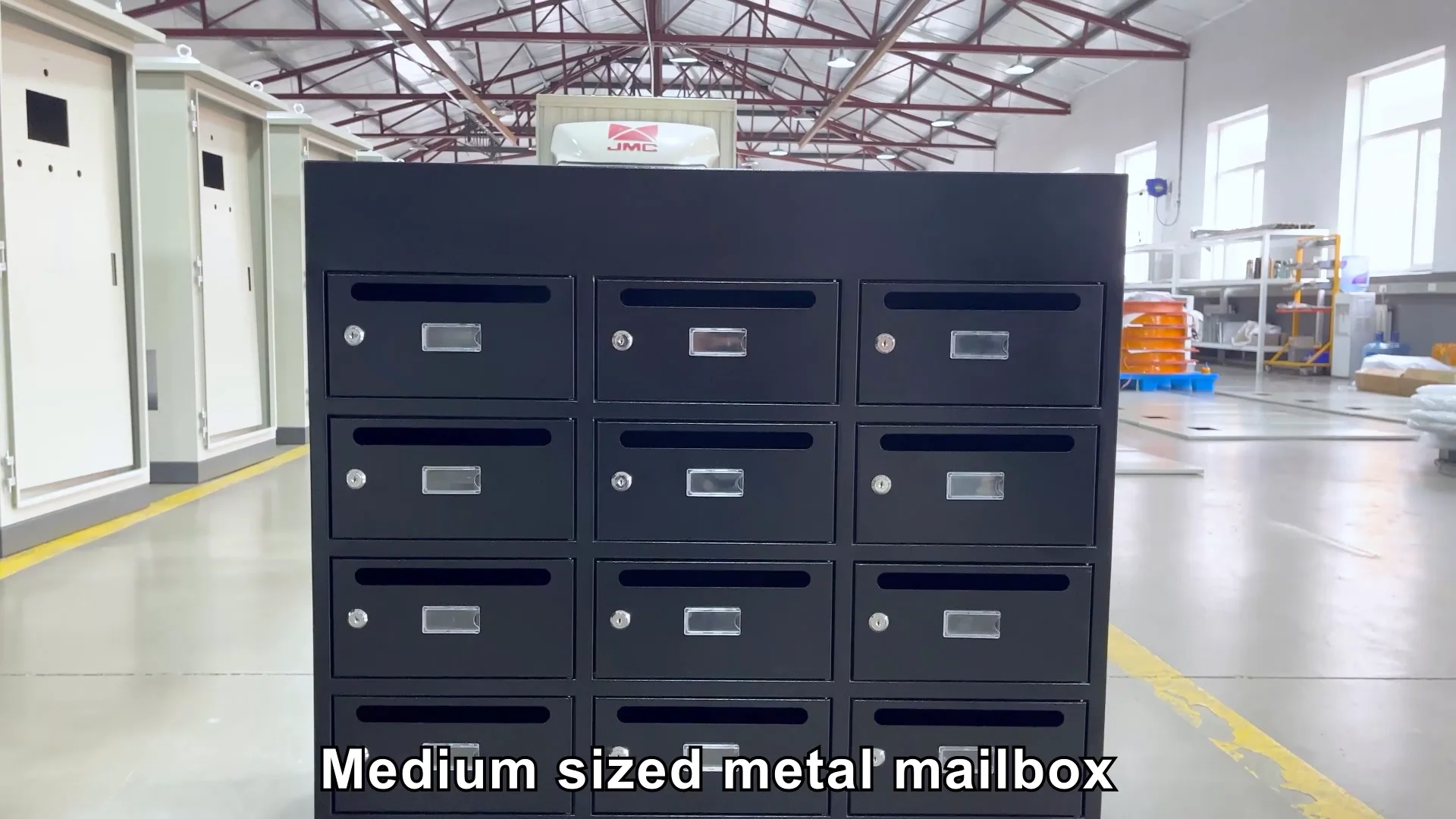 Smile Custom Outdoor Modern Metal Mailbox Waterproof Apartment Mailbox ...