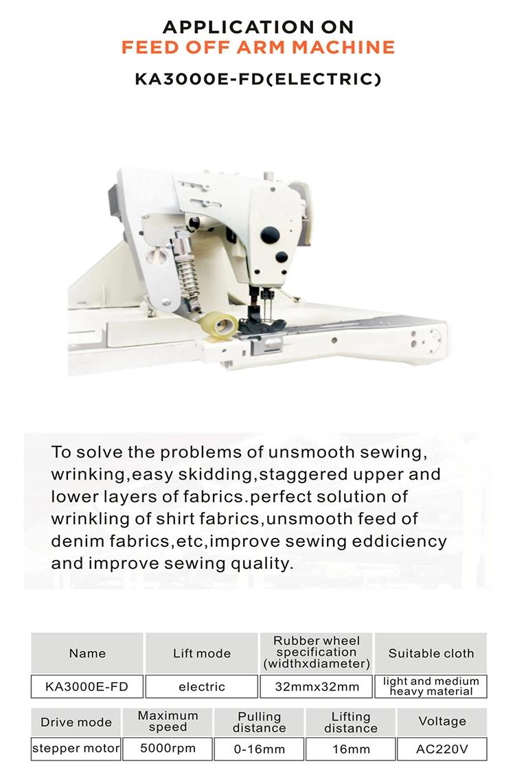 Bitop Sewing Machine Attachment Electric Puller for Industrial Use