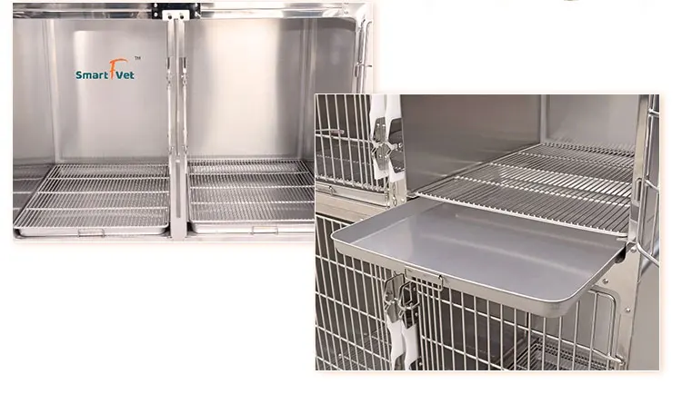 Smartfvet Hv-tc01 Customized Pet Cage Metal Kennels 4 Position ...