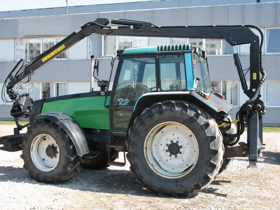 Hydraulic Timber Crane Log Crane Tractor Mount Log Loader Crane Wood ...