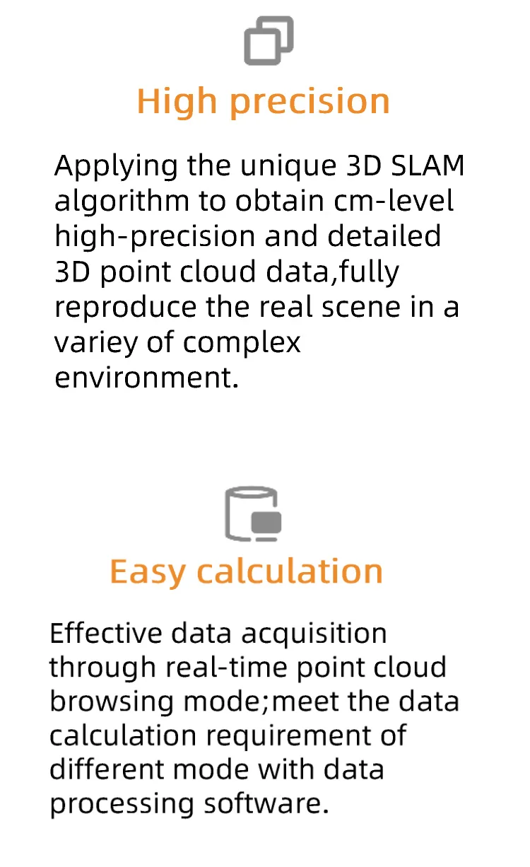EPI EasyScan M10 Slam 120m 3D Laser Scanning Device Point Cloud Modeling 3D Model Facade ...