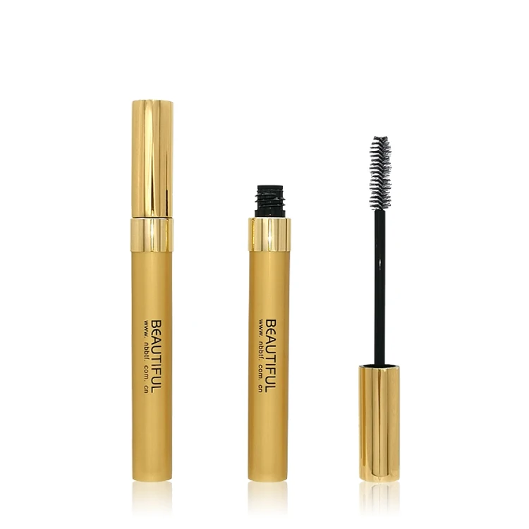 8ml empty grand metallic gold mascara packaging 5ml empty mascara tubes ...