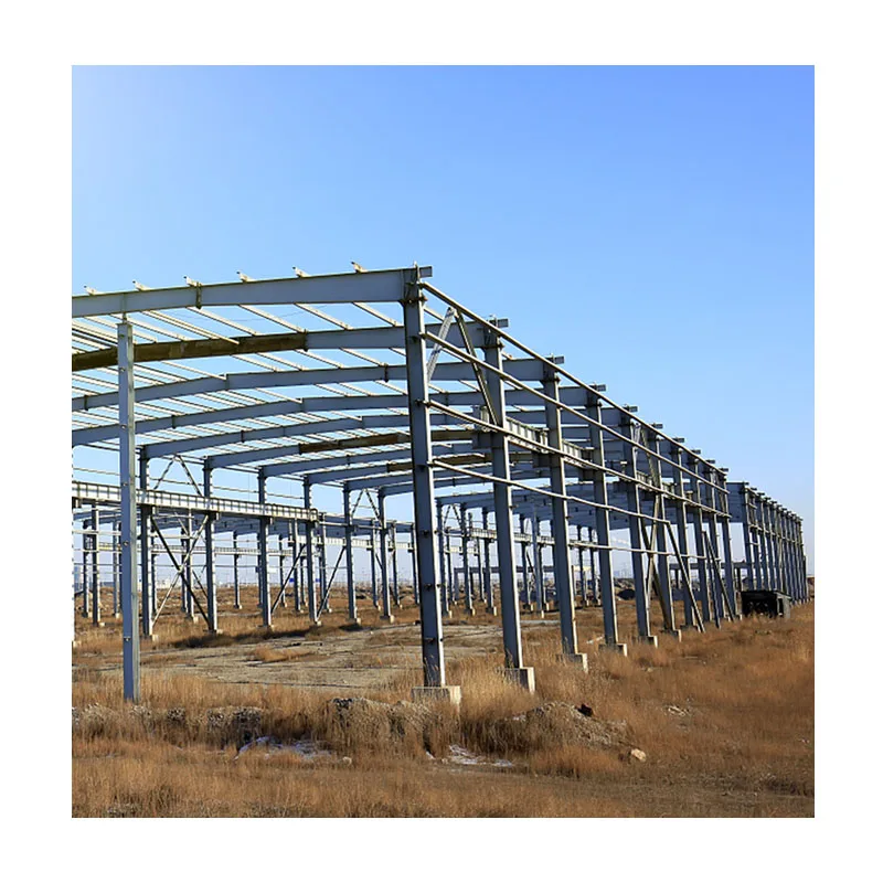 Structural Steel Prefab Industrial House Construction Building Workshop ...