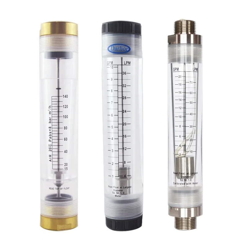 Easy Reading Vertical Pipe Line Acrylic Flow Meter - Buy Pipe Line Flow ...