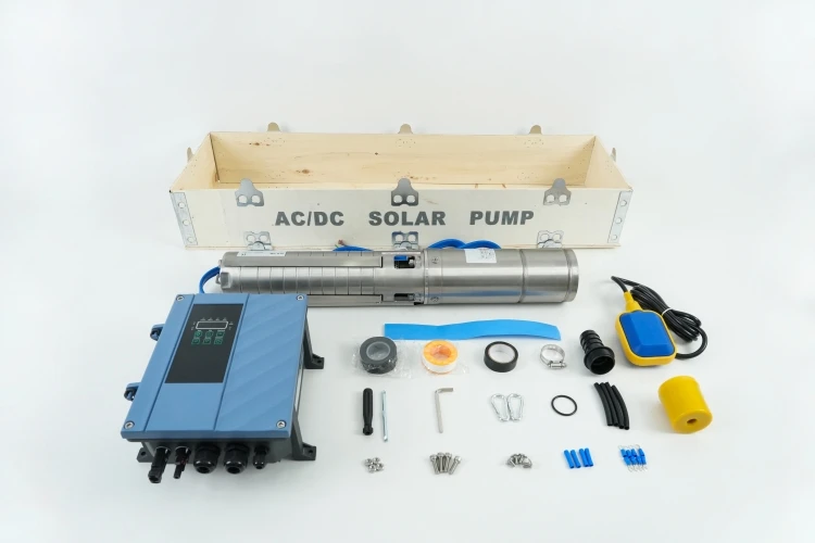 2HP Difful Hybrid Solar Water Pump - High Pressure & Efficiency