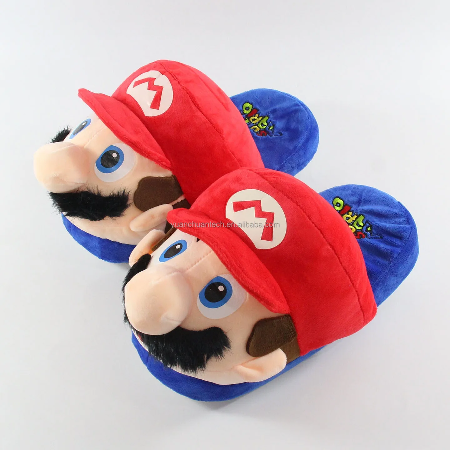 Mario Anime Figure House Slippers,Cartoon Adult Children Fluffy Shoes M-270 - Buy Mario Anime ...