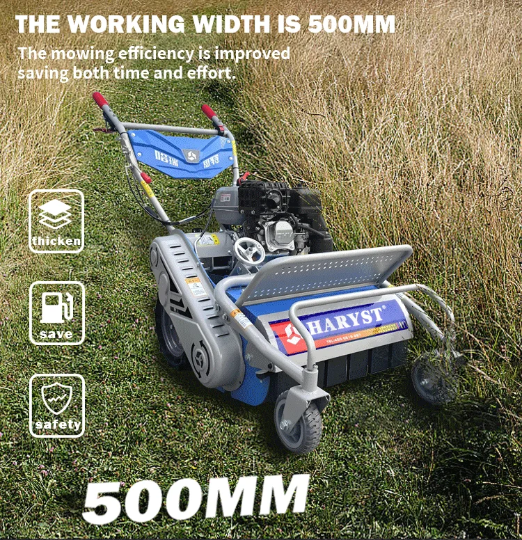 High Horsepower 4-Stroke Self Propelled Industrial Red Gasoline Powered ...